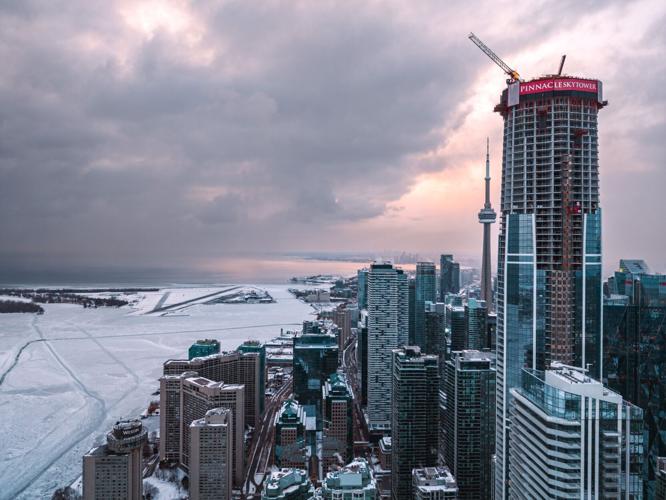 Canada’s tallest building tops off at 106 storeys in Toronto