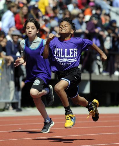 PHOTO SHOOTS: Elementary students strive to be track and field champs