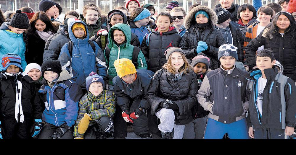 Cosburn Middle School students help hockey HEROS program | News ...