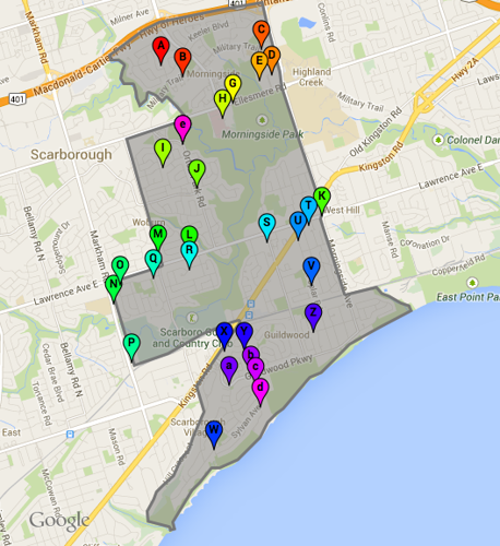 Ward 43 Scarborough East: Where do I go to vote?