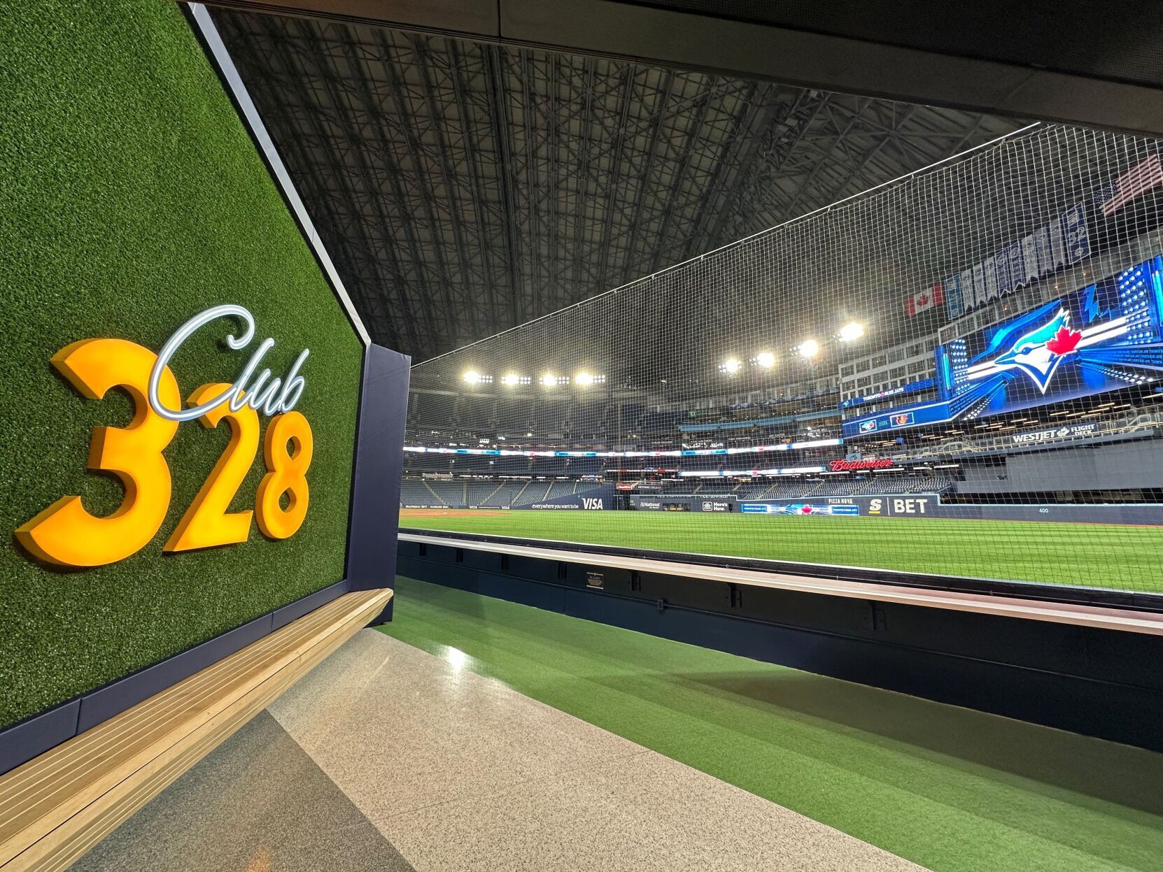 Club 328: Rogers Centre’s new, exclusive field-level lounge