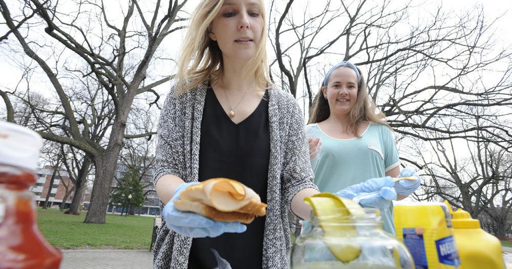 Free the Children gives out lunches in Allan Gardens in downtown ...