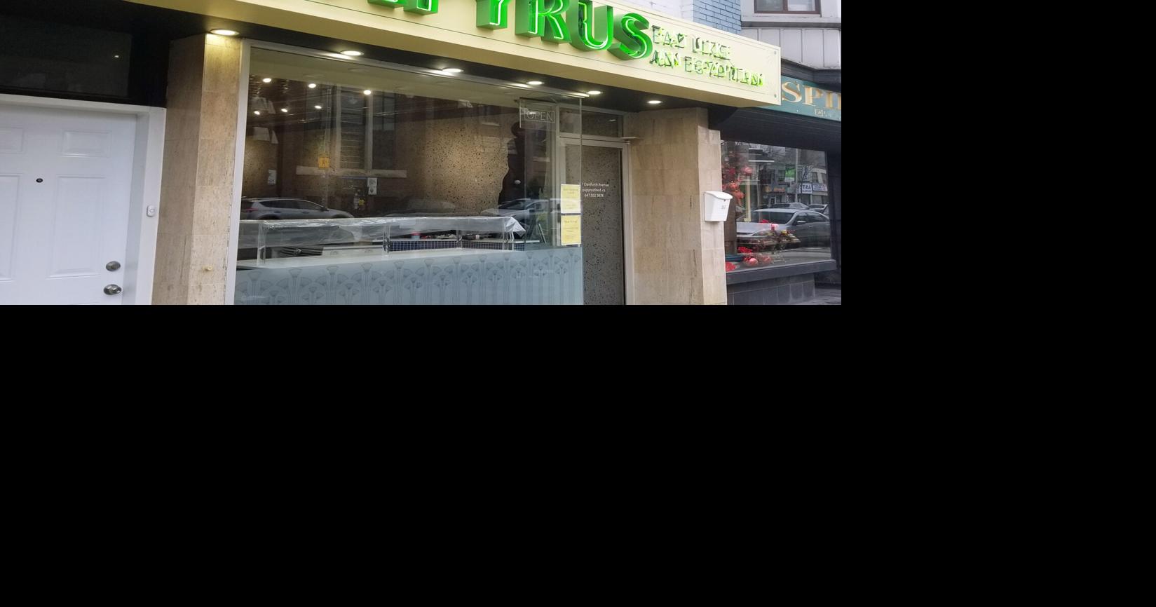 Dine like an Egyptian at Papyrus on the Danforth