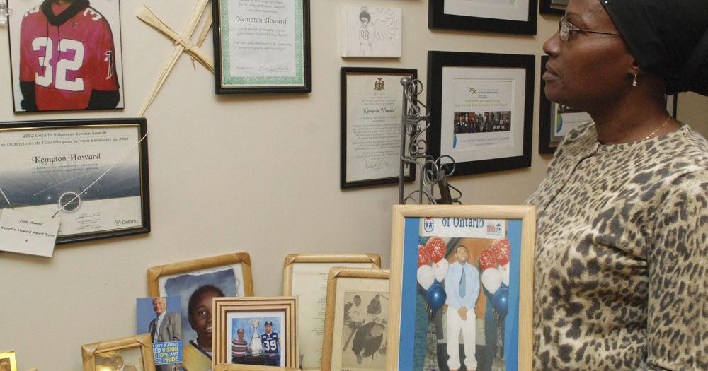 Mother of murder victim Kempton Howard tries to help others deal with grief