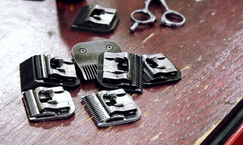 PHOTO SHOOTS: Getting a cut and a shave at Grease Monkey Barber Garage