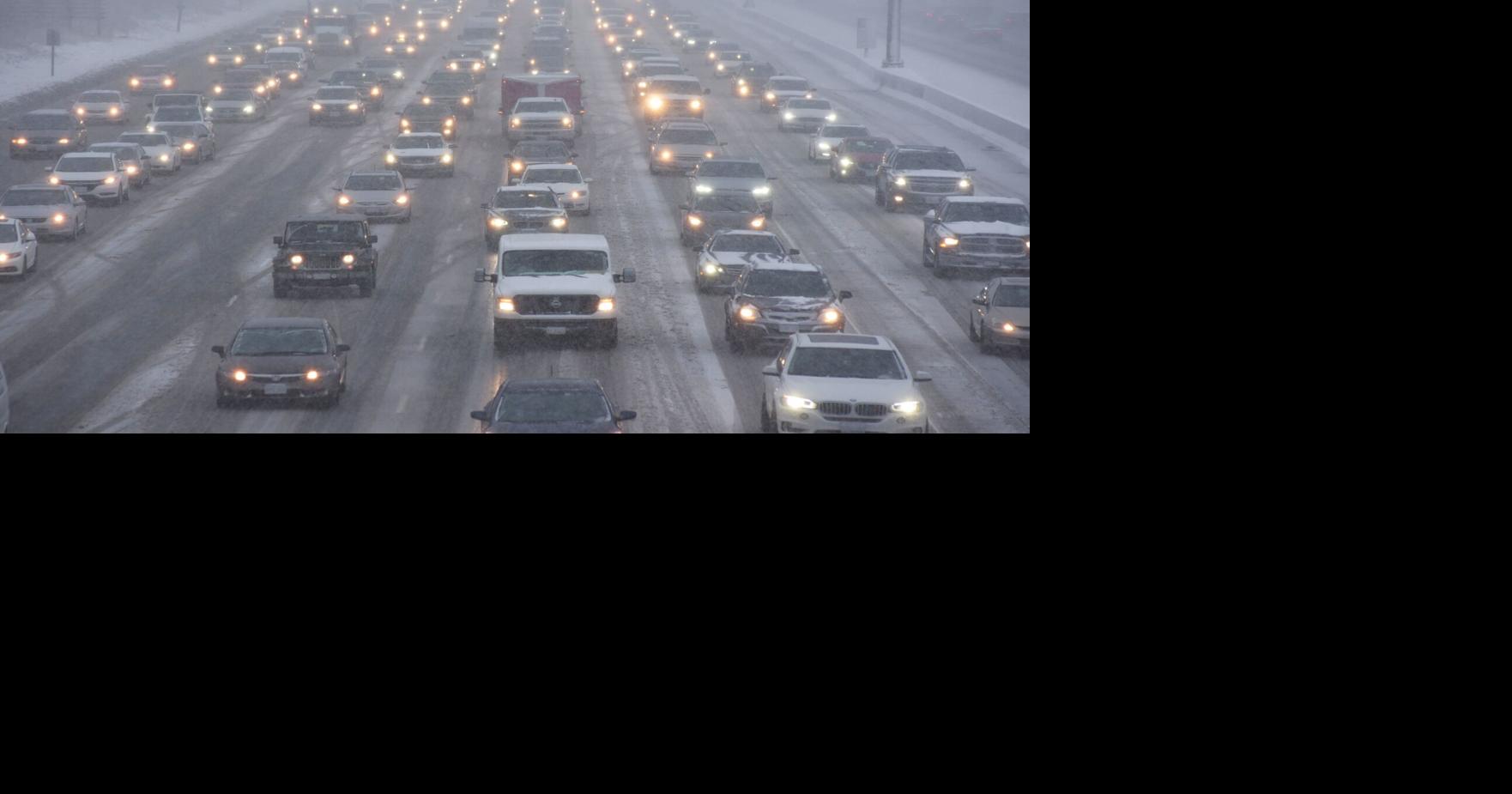 Thursday, Feb. 23 updates on traffic, weather and road closures