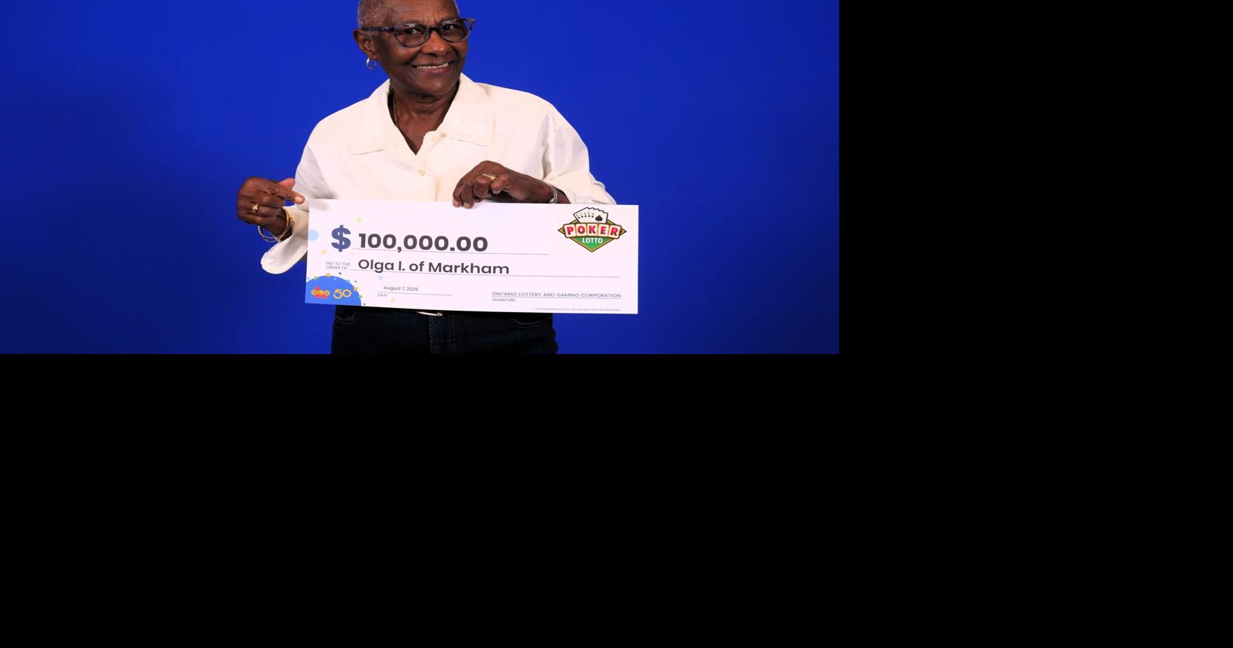 Markam woman wins big with lottery ticket from Petro-Canada