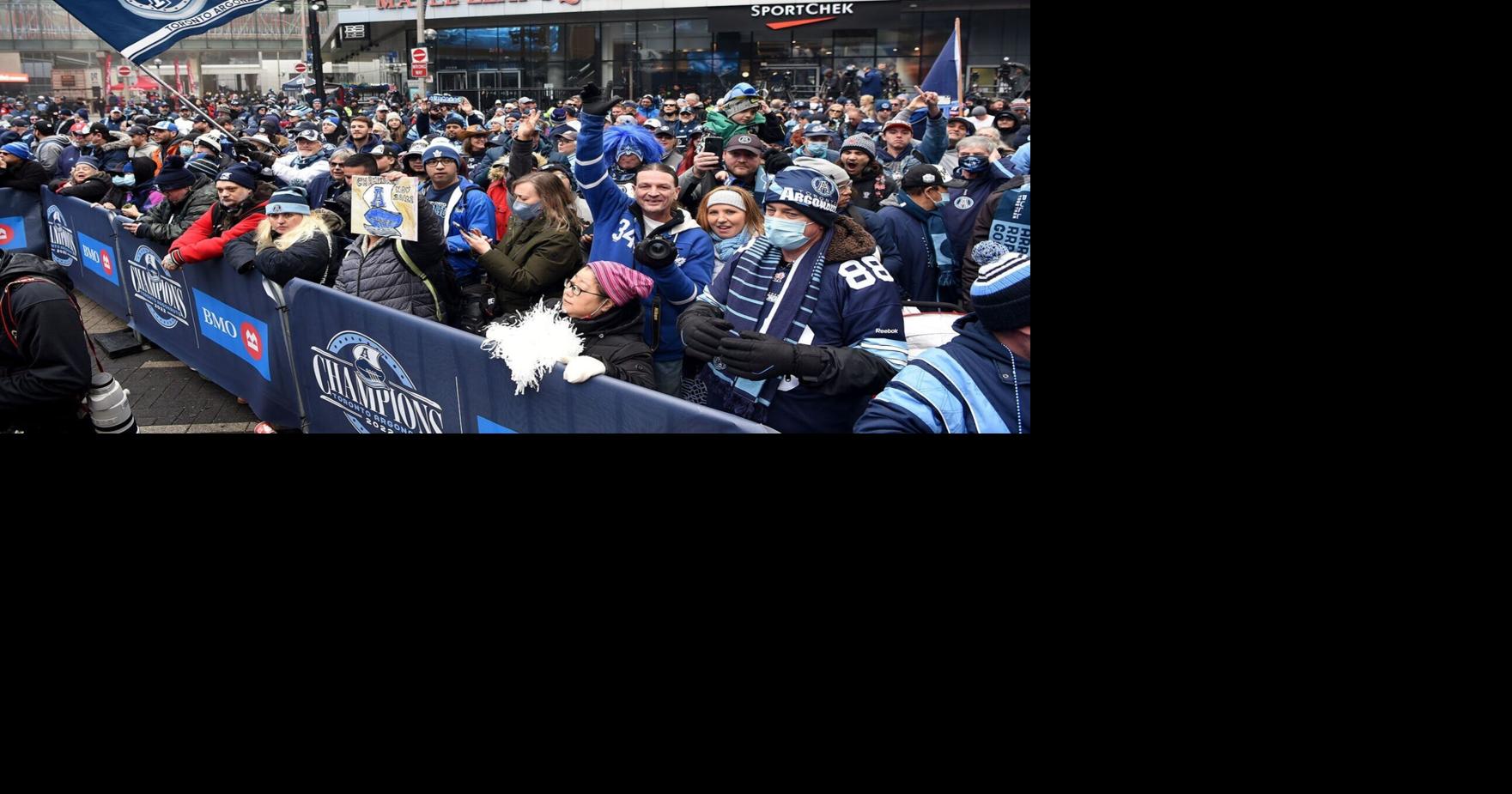 PHOTOS: Toronto Argonauts Celebrate Grey Cup win with fans