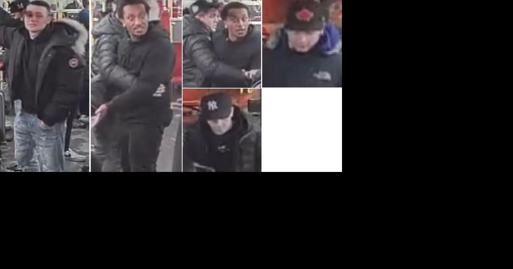 Toronto police release images of TTC assault suspects