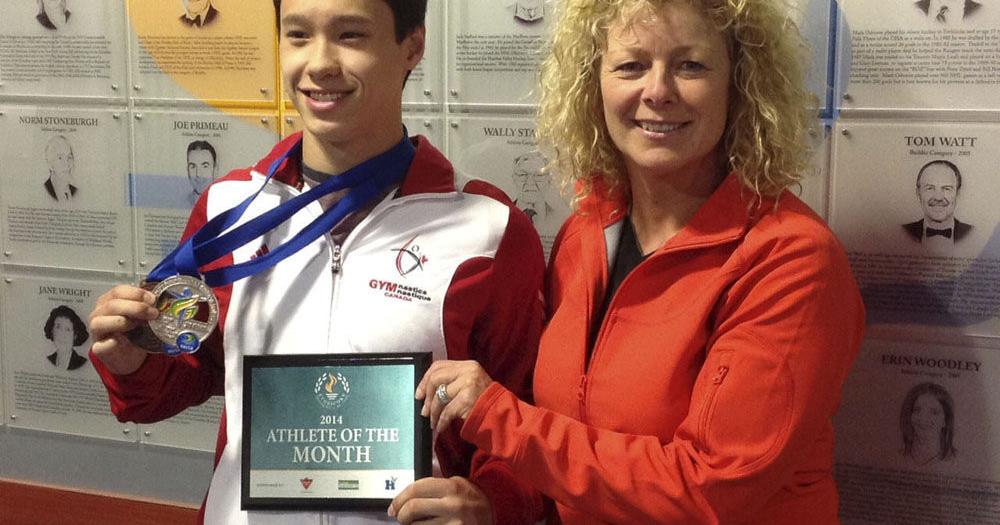 Gymnast Justin Karstadt is hoping to compete at Junior Olympics this ...