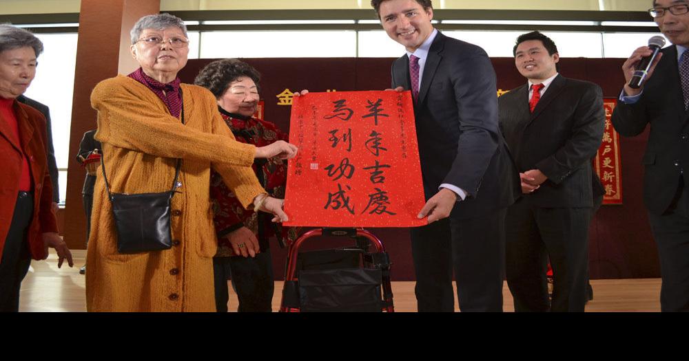 Trudeau welcomes Year of the Ram with Scarborough seniors | News ...