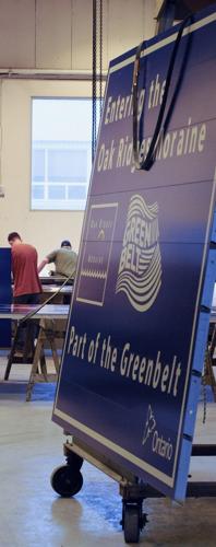 Provincial Sign Shop in Etobicoke is where Ontario road signs are made