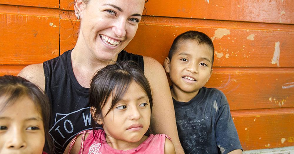Megan Ewing living her dream job with Photographers Without Borders