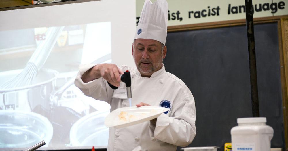 Modernist chef John Placko introduces Thistletown students to the ...