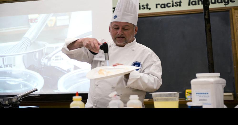 Modernist chef John Placko introduces Thistletown students to the ...