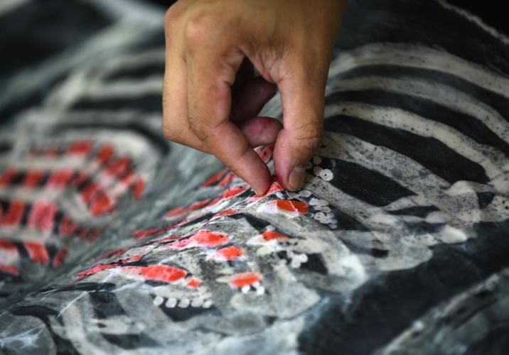 PHOTO SHOOTS: Ancient and traditional Batik Art form