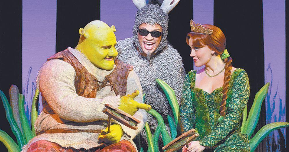FRONT ROW CENTRE: Performers make the show in Shrek The Musical