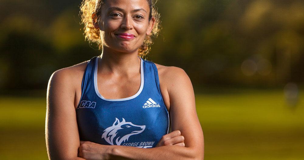 Shannon Dyer, 38, lacing up for George Brown College cross country team