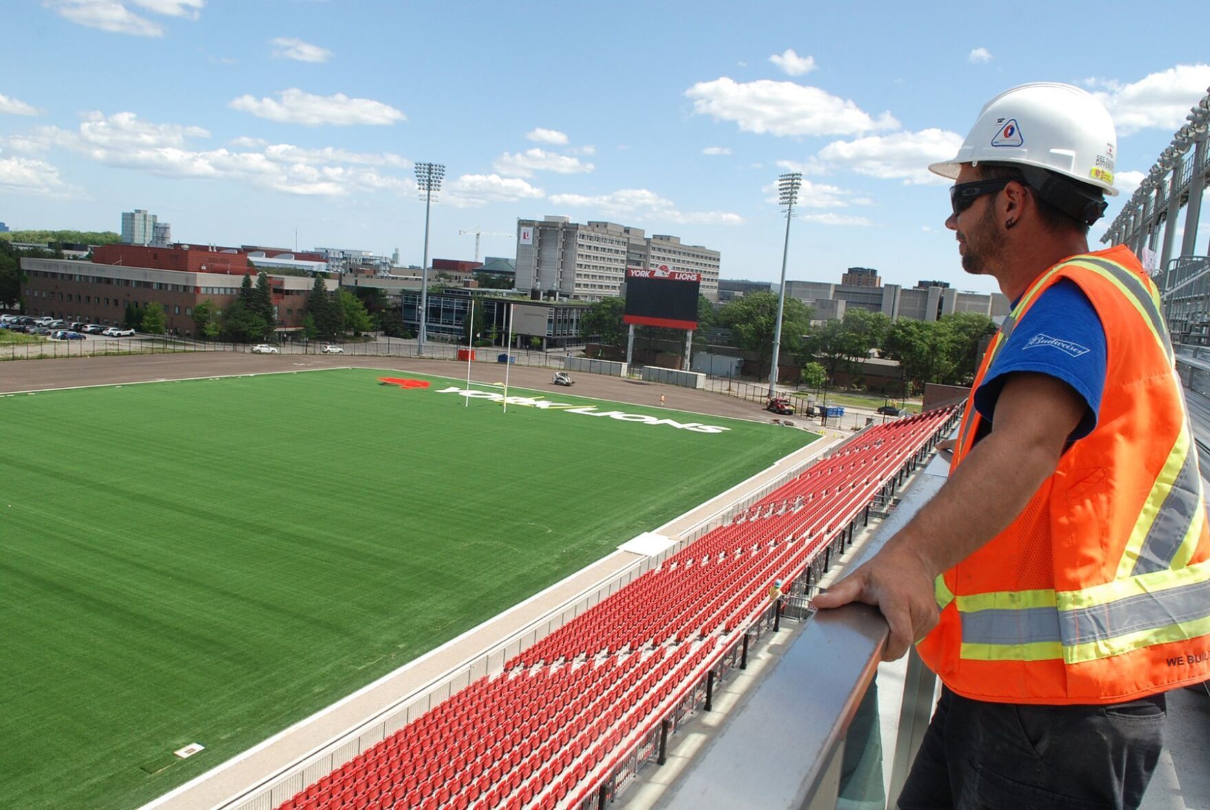 York University’s York Lions Stadium moves from track to turf in $8.2 ...