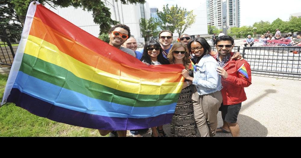 East Side Pride celebrates Pride flag raising in Scarborough | News ...