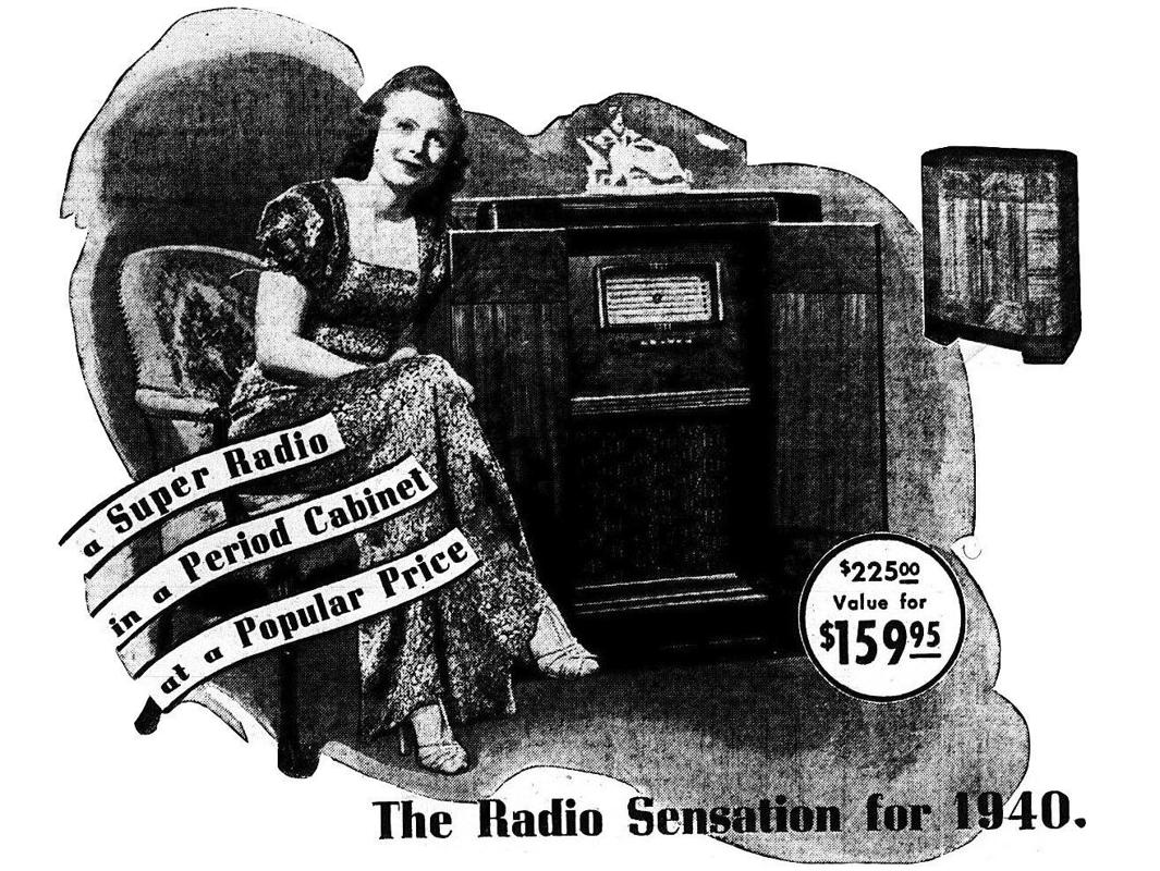 Radios, automobiles, electric lights mark the 1920s