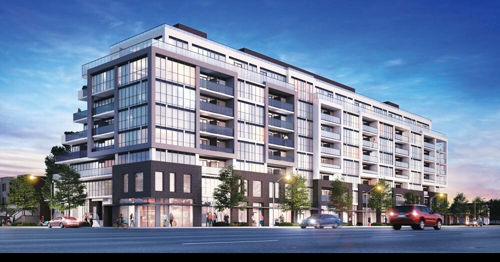 Marlin Spring Developments modern mid-rise part of Danforth Villages ...