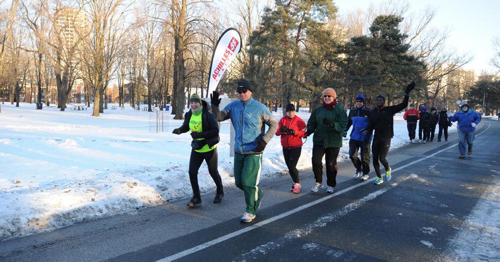 Visually impaired enjoy running with High Park chapter of the Achilles ...