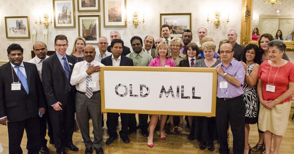 Old Mill marks centennial, honours area history with new TTC subway sign