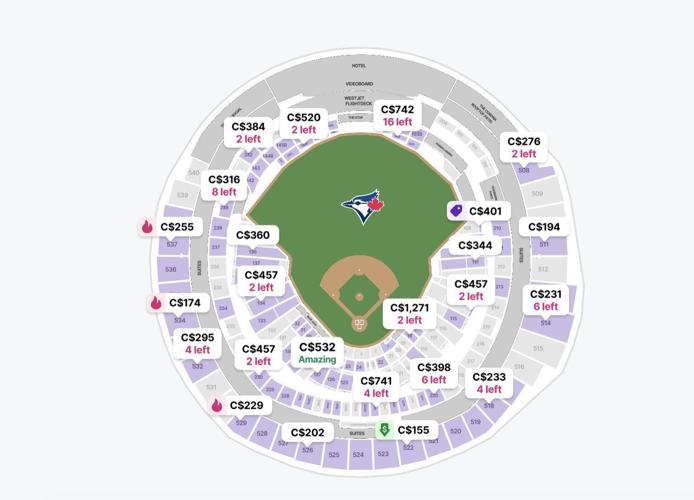 Blue Jays playoff tickets for sale