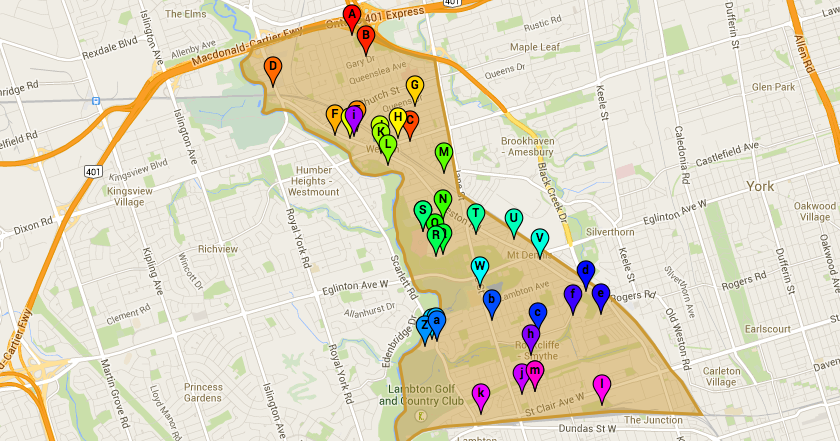 Ward 11 York South-Weston: Where do I go to vote?