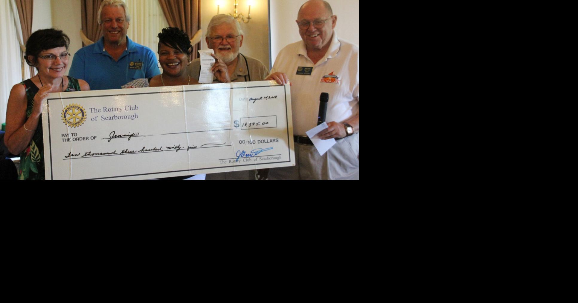 Scarborough Ribfest awards 50/50 Draw winner with $10,000