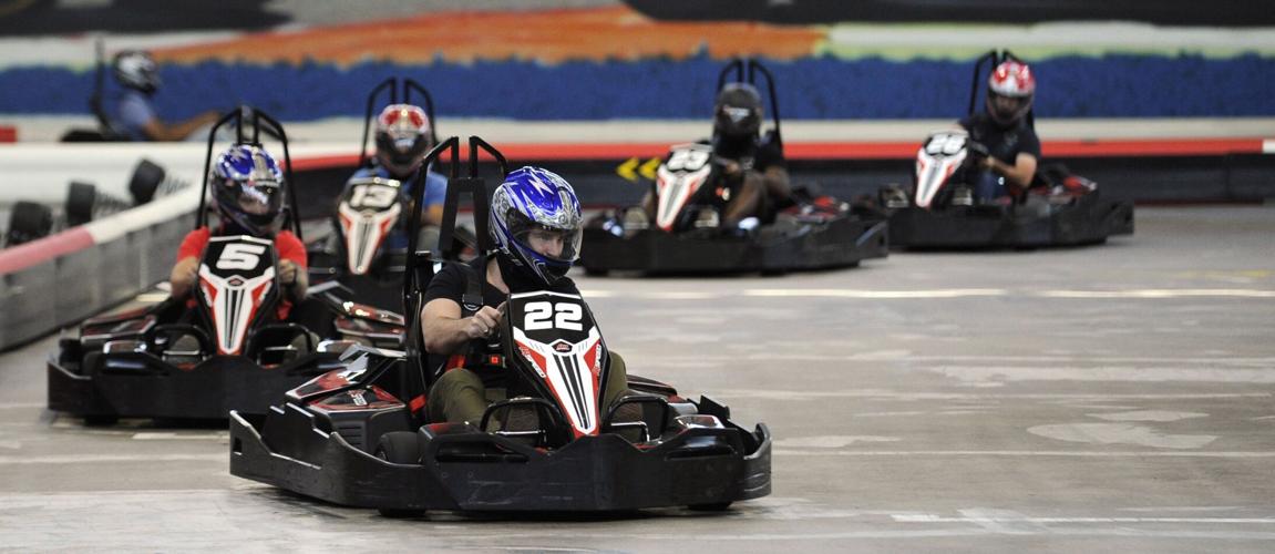 Go-karts at K1 Speed in Downsview Park can hit 70 km/h
