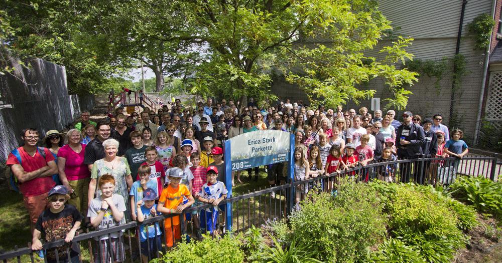 Toronto Riverdale’s Bain Parkette officially renamed in memory of Erica ...