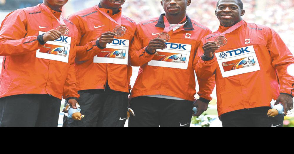 Toronto sprinters earn Canada world relay bronze medal | Life | toronto.com