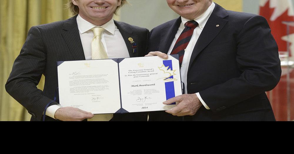 Beach resident Mark Beardsworth receives Caring Canadian Award | News ...