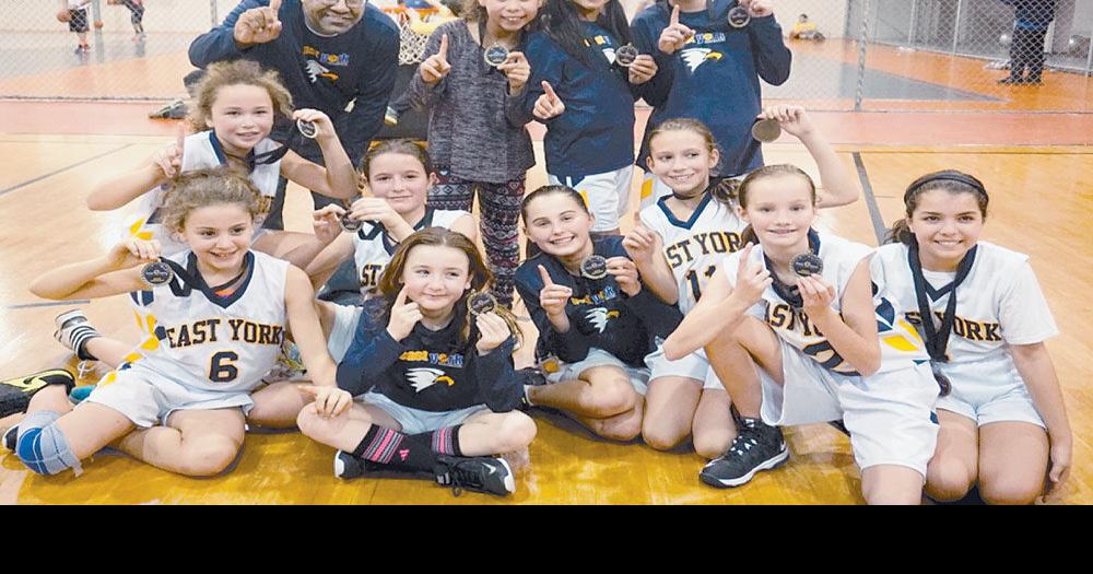 East York Eagles U-11 atom girls win HoopDome basketball tourney | News ...