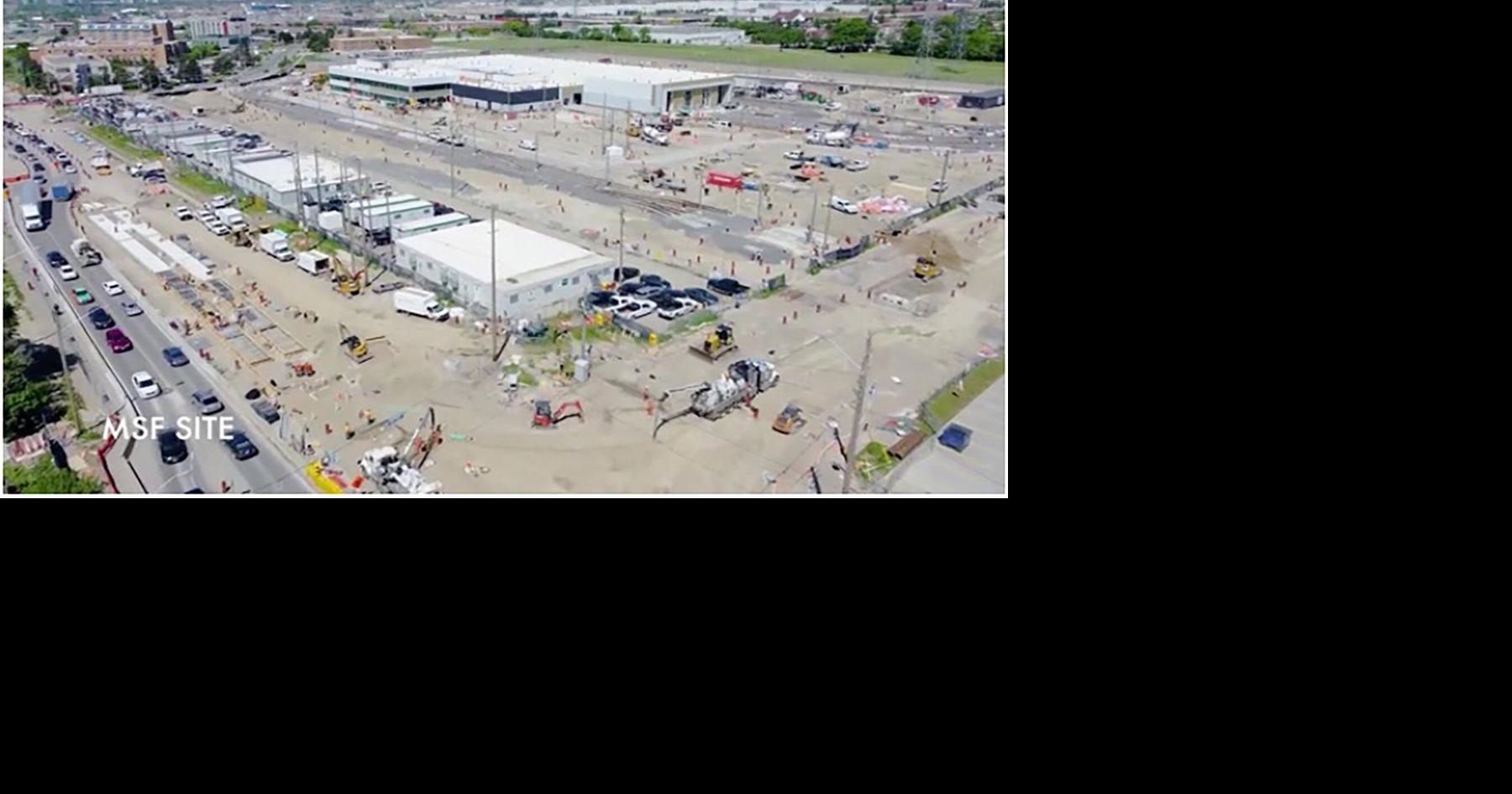 Finch West Light Rail Transit project one-third complete