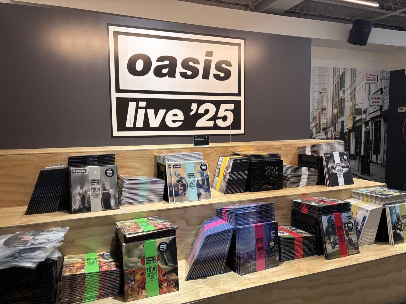 A look at the exclusive merch at Toronto’s Oasis pop-up