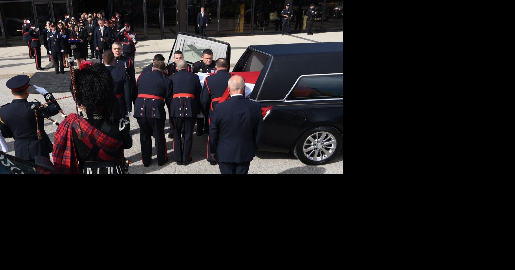 PHOTOS: Toronto Const. Andrew Hong mourned by thousands