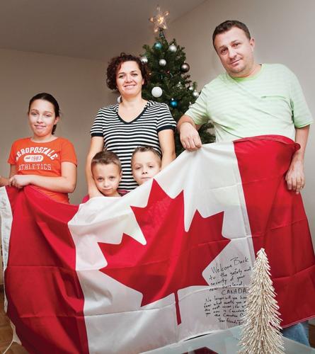 Tabaj family relishes return to Canada