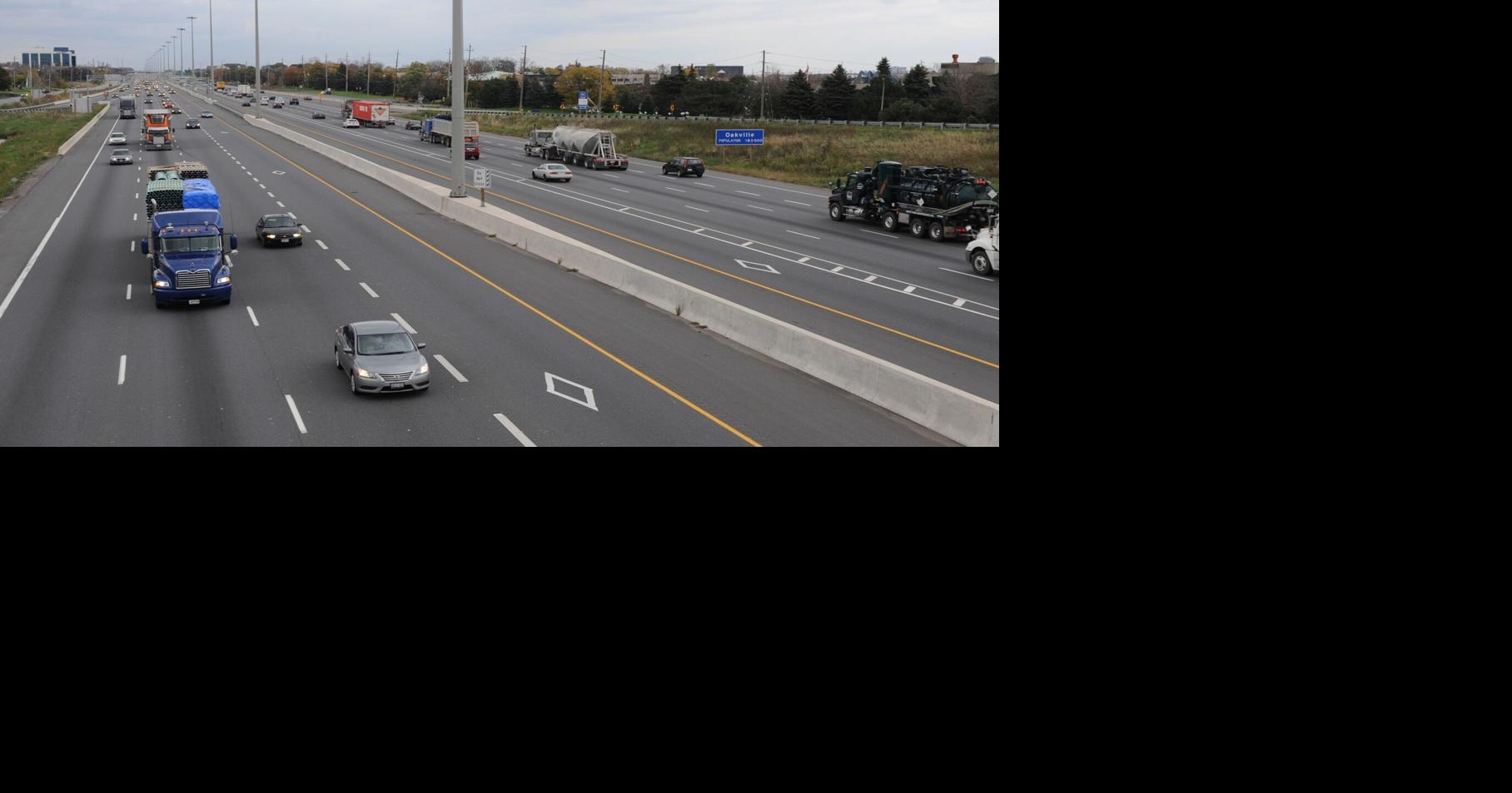 High-occupancy toll (HOT) roads now in effect on QEW between Oakville ...