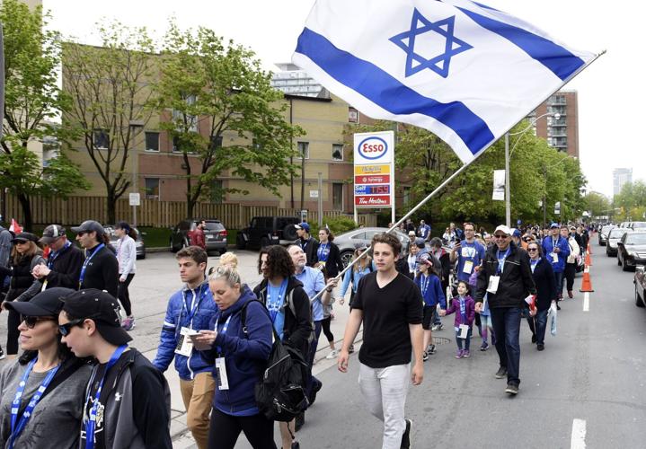 PHOTOS: Thousands march in Walk for Israel fundraiser in Toronto | News ...