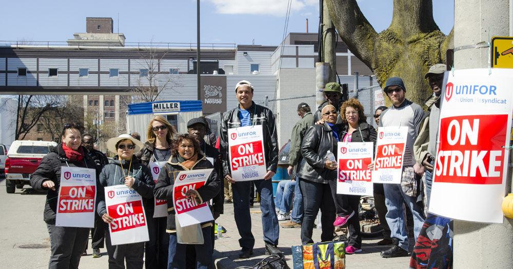 Hundreds of Nestlé workers go on strike over pension plan, wages