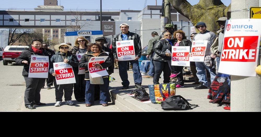Hundreds of Nestlé workers go on strike over pension plan, wages | News ...