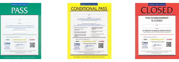 DINE SAFE TORONTO: 7 restaurants and food sellers get conditional pass ...