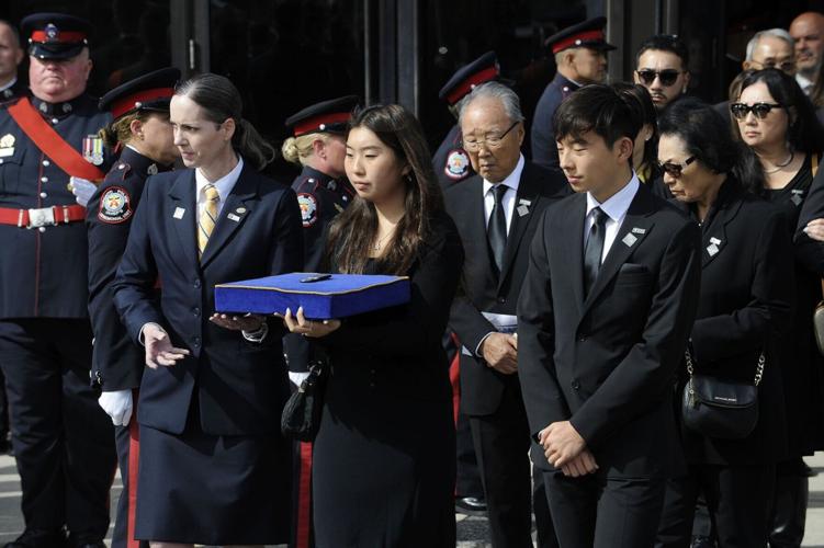 PHOTOS: Toronto Const. Andrew Hong mourned by thousands