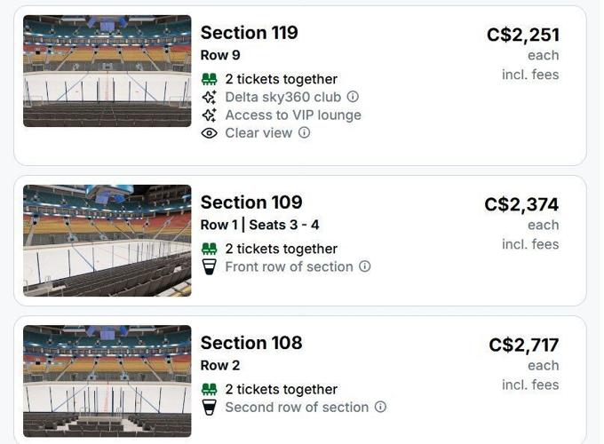 Ticket prices above $9K for Game 2 of Maple Leafs vs. Sens