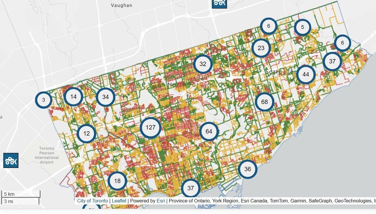 How to track Toronto’s snow removal with a live map