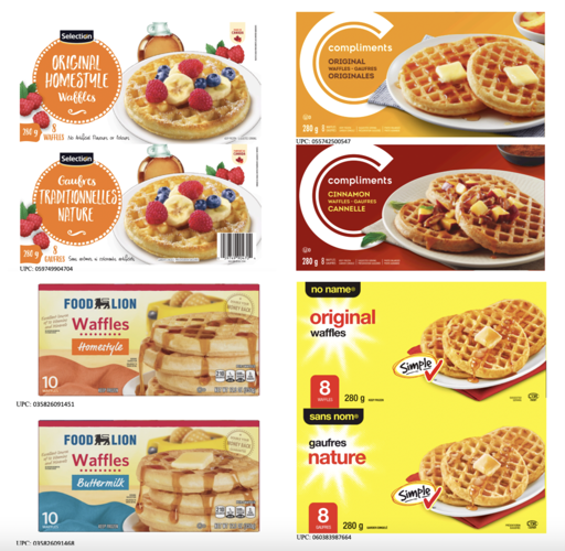 TreeHouse frozen waffle recall expanded, includes pancakes