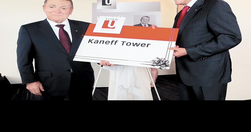Kaneff donates $5 million to York U. engineering school | News ...